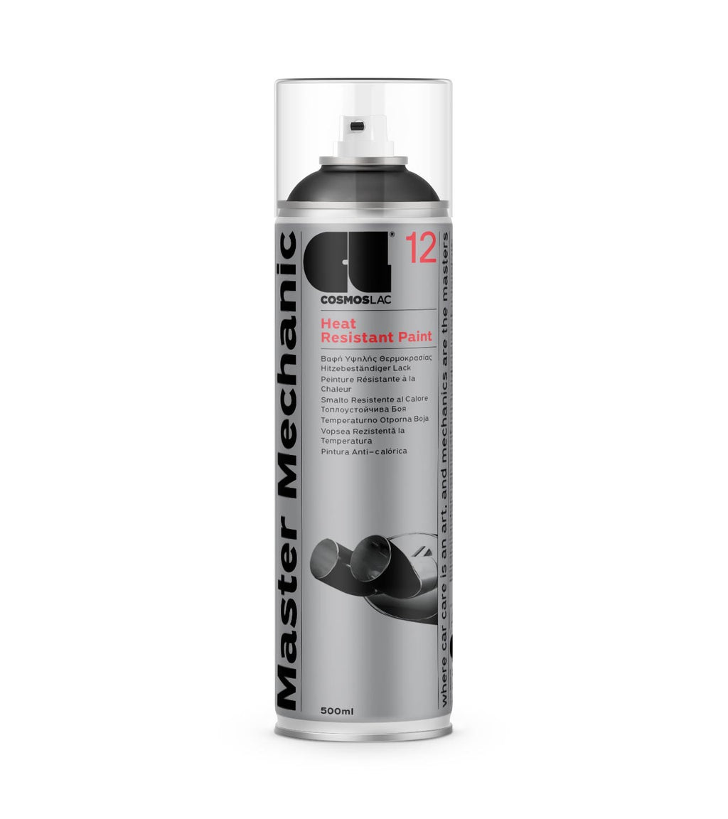 Buy COSMOS LAC Master Mechanic N12 HEAT RESISTANT BLACK Spray Online ...