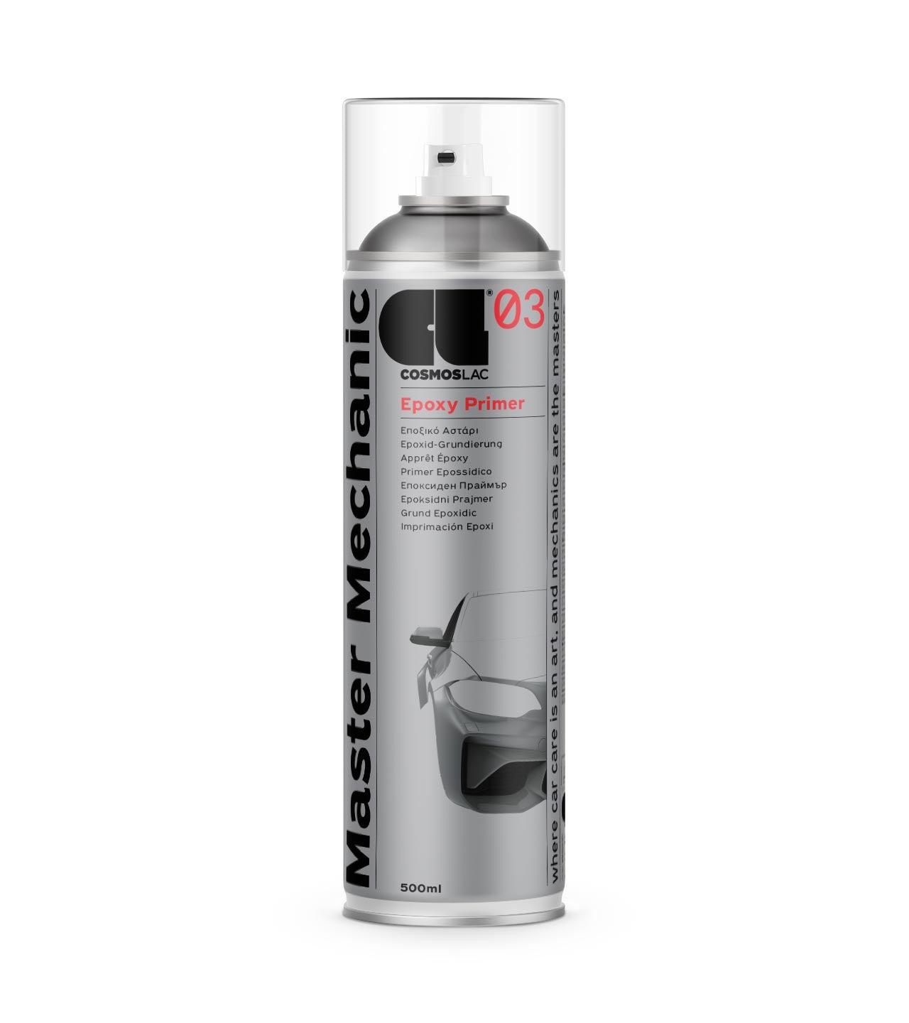 Buy COSMOS LAC Master Mechanic N3 EPOXY PRIMER GREY Spray Online ...
